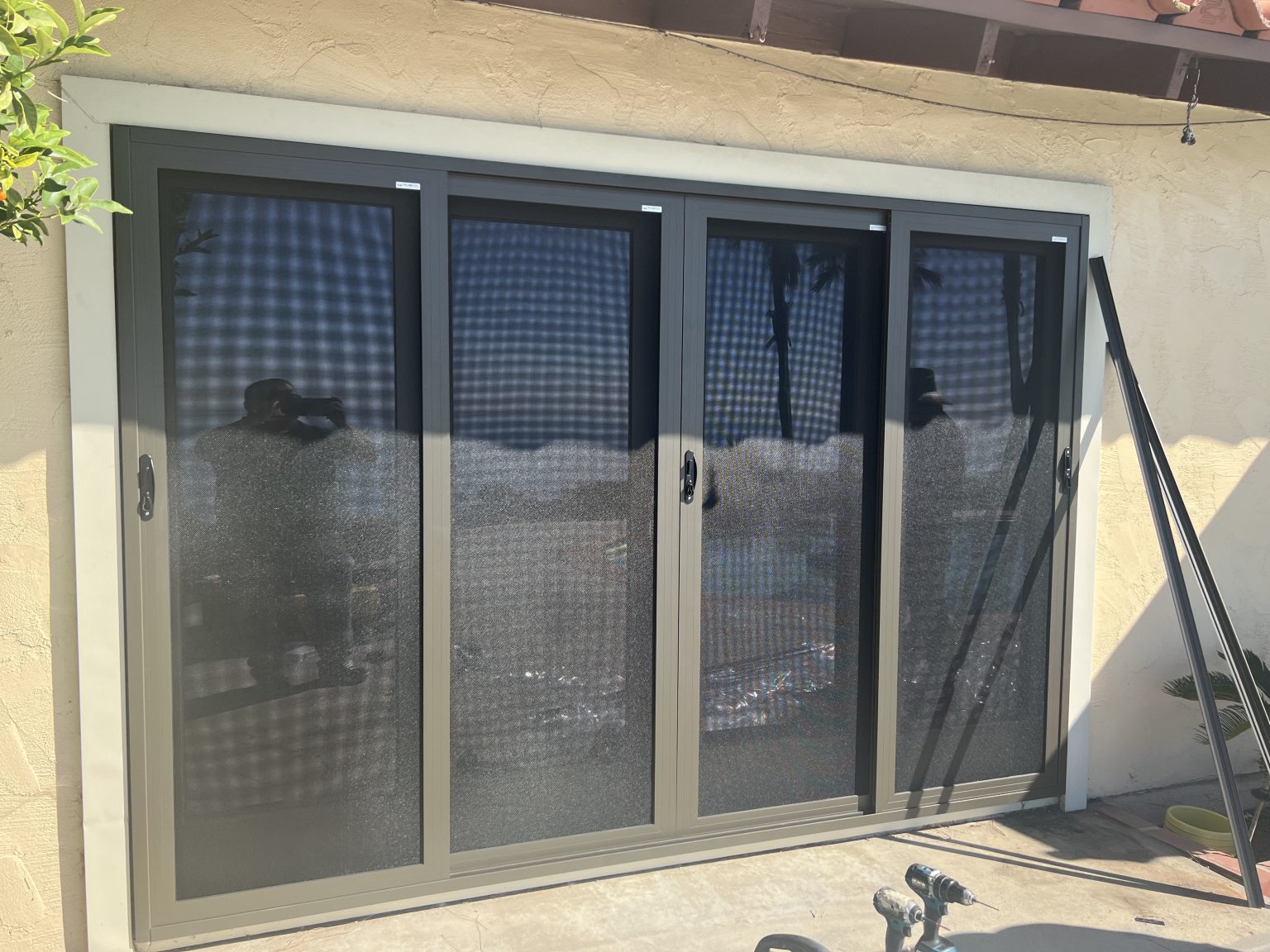 Sliding Door Security Screens - Greater Los Angeles, California